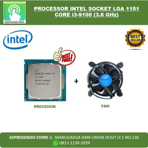 Jual PROCESSOR INTEL CORE I3 9100 3.60GHz SOCKET LGA 1151 - TRAY - Jakarta Pusat - ExpressIndo ...