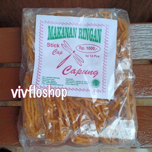 Jual Makanan Ringan Stick Cap Capung/ Stik-Stik Gurih Enak Cap Capung ...