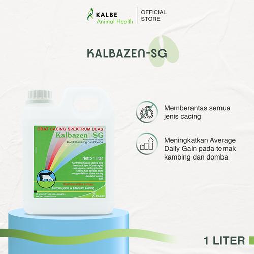 Promo Kalbazen S+G 1 Lt - Obat Cacing untuk Kambing & Domba [ORIGINAL ...