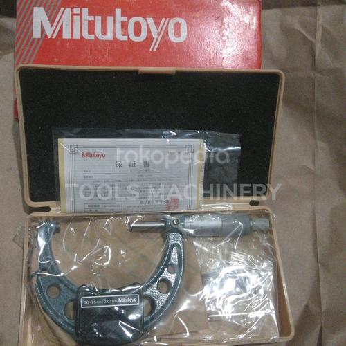 Jual micrometer mitutoyo 50-75mm 0.01mm japan original. - Jakarta Utara ...