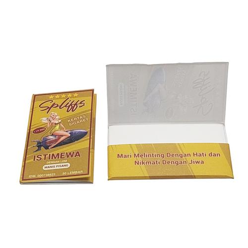 Jual SPLIFFS 1 1/4 SIZE ROLLING PAPER / KERTAS MANIS PISANG 20GSM - PER ...