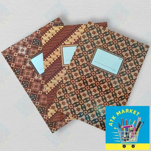 Jual (ECER 3 lembar) Stop Map Batik KIKY Glossy Folio / F4 - Kota Balikpapan ...
