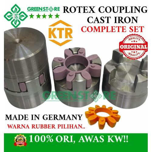 Jual ROTEX GR 24/28 LURUS COUPLING KTR MAX BORE 32mm CAST IRON COMPLETE ...