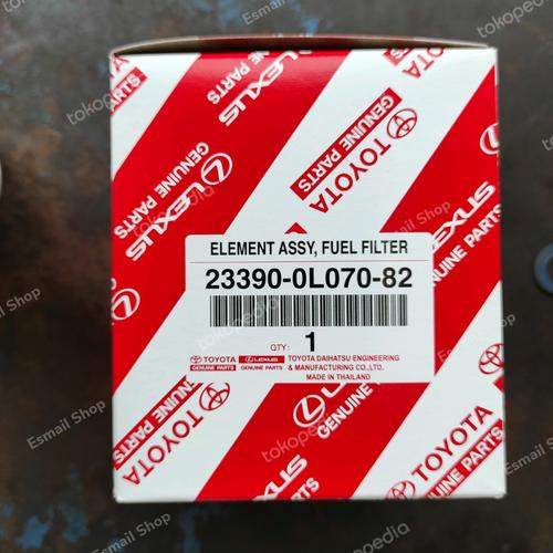 Jual Filter Solar, Element Assy, Fuel filter Part no. 23390-0L070-82 ...