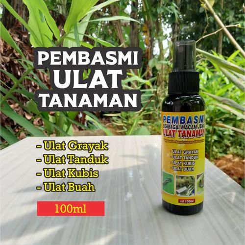 Jual OBAT HAMA TANAMAN ULAT | membasmi semua jenis ulat tanaman 100ml ...