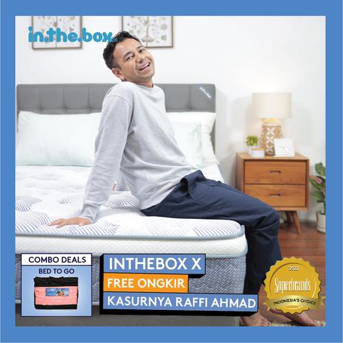 Promo [PROMO] INTHEBOX X (Plush Top) Kasur Spring Bed- GRATIS Kasur ...
