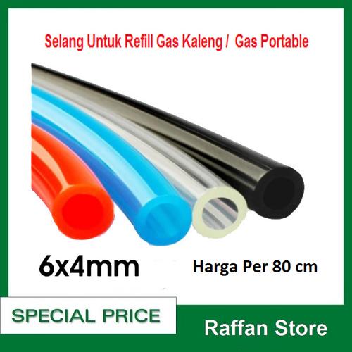 Jual Selang PolyUrethane PNEUMATIC Bening Untuk Alat Refill Gas Kaleng ...