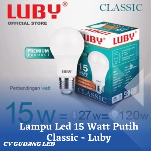 Jual Lampu Led 15 Watt Putih Classic Luby - Kab. Sleman - CV GUDANG LED ...