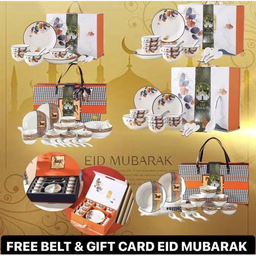 Jual Hampers Gift box Mangkok Keramik Set Hadiah Lebaran / Wedding Gift ...