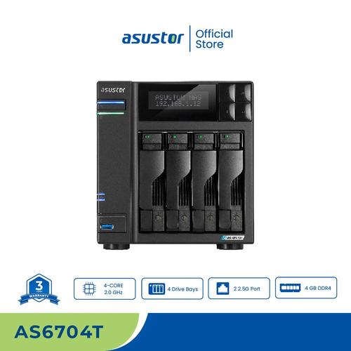 Promo Asustor AS6704T 4-Bay LOCKERSTOR 4 Gen2 NAS Storage Cloud AS ...