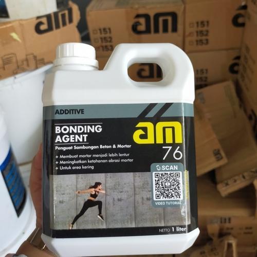 Jual Cairan Perekat Beton Area Kering Kemasan am 76 uKURAN 1 Liter ...