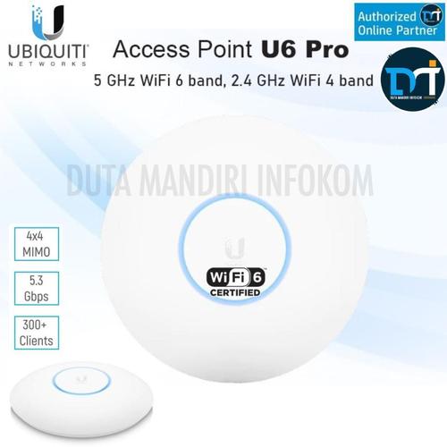 Promo Ubiquity Access Point U6 Pro - Ceiling Mounted Access Point WiFi ...