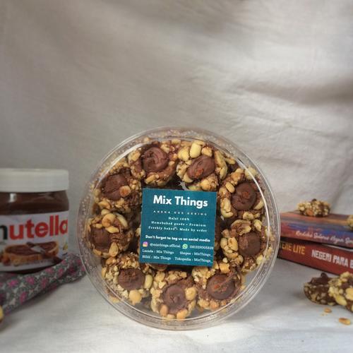 Jual NUTELLA BUTTON COOKIES | premium cookie Nuts and Choco - Kab ...