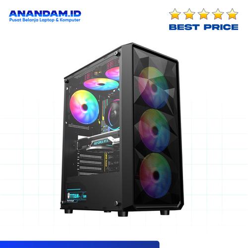 Jual Casing Power Up Raptor Diamond Gaming Case ATX include 3 FAN - Kab. Sleman - Anandam ...