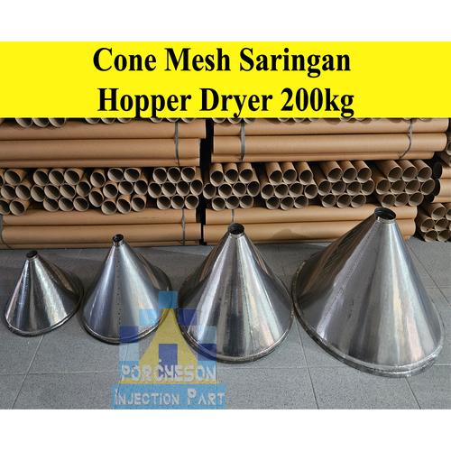 Jual Cone Mesh Corong Hopper Dryer 200kg Saringan Hopper Dryer - Kota ...