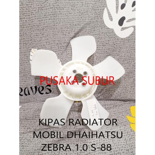 Jual Kipas Radiator 5 daun Daihatsu Zebra 1.0 S-88 Model Original ...