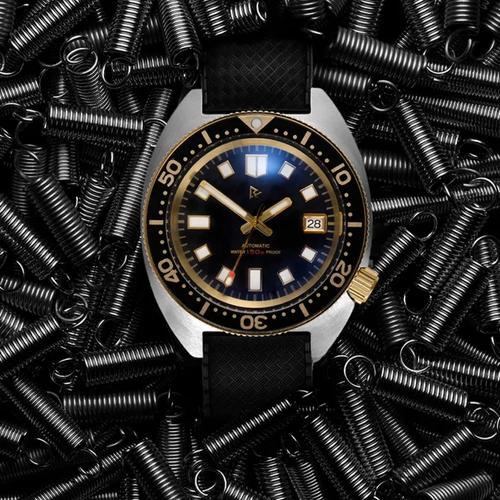 Jual Rdunae slim turtle Seiko homage /willard/6105/not citizen sumo ...