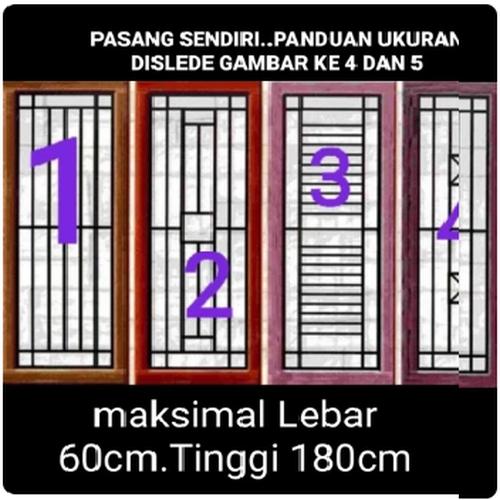 Jual tralis jendela minimalis terbaru/teralis jendela - motif minimalis ...