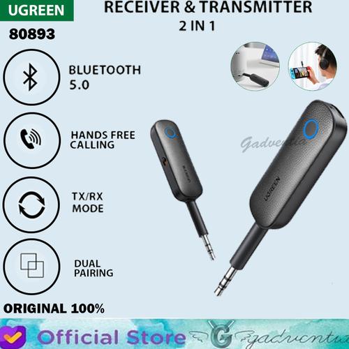Jual UGREEN Audio Bluetooth 5.0 2in1 Transmitter Receiver With 3.5mm ...
