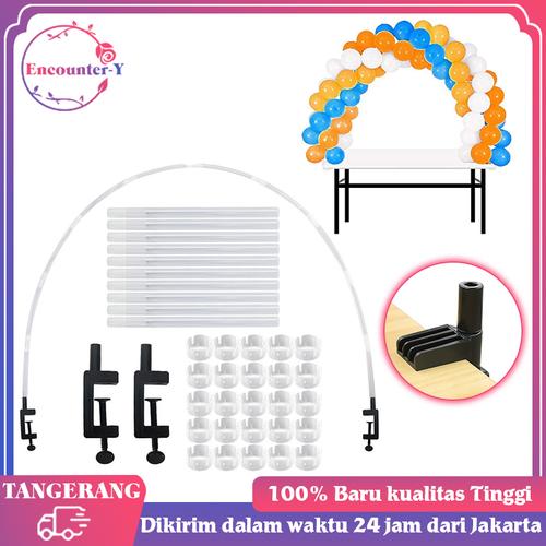 Jual Gate Balloon For Table / Gate Balon Meja / Table Balloon Arch Kit ...