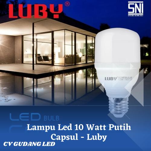 Jual Lampu Led Capsule 10 Watt Nyala Putih Luby - Kab. Sleman - CV GUDANG LED | Tokopedia