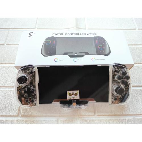 Jual Nintendo Joypad Joycon Switch RGB Controller Wired Stik Grip Pad Pro Oled V1 V2 - Kab ...