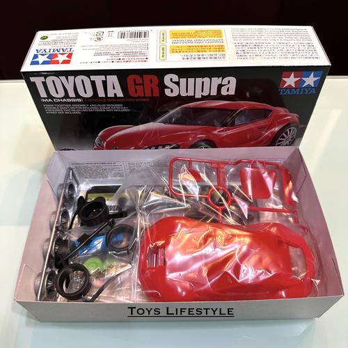 Jual Mainan Rakit Mobil Tamiya Mini 4WD - Toyota GR Supra(ORIGINAL ...