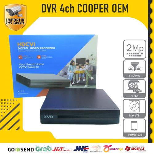 Jual DVR 4CH COOPER OEM GDMSS DVR 4 CHANNEL CCTV - Kota Surabaya ...