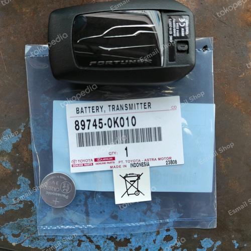 Jual Battery, Transmitter / remote Fortuner Part no. 89745-0K010 ...