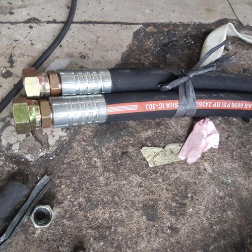 Jual Hydraulic Hose 1" R4-4SH UNIHOSE X 120cm c/w Male-Female NPT ...