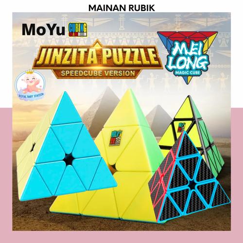Jual Mainan Rubik Segitiga Piramid Moyu Meilong Original - segitiga ...