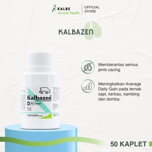 Promo Kalbazen 50 kaplet - Obat Cacing Spektrum Luas [ORIGINAL] Cicil 0 ...