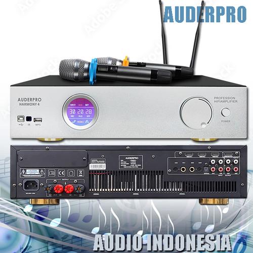 Jual DIGITAL MIXER AMPLIFIER KARAOKE AUDERPRO HARMONY 9 + MIC AP-929WM ...