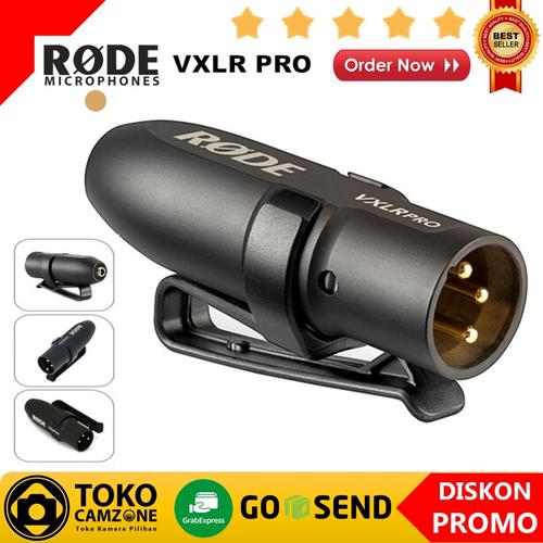 Jual Rode VXLR Pro Mini Jack 3.5mm TRS Female to XLR Male Adapter ...