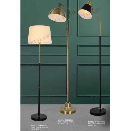 Jual LAMPU STANDING MODERN CLASSIC BLACK AND GOLD - DCF-30010/1 ...