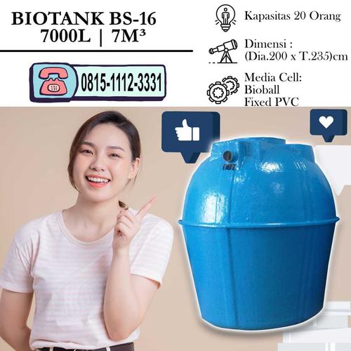 Jual TANGKI BIOTANK Vertikal 7000 Liter 7M3 / BIO SEPTICTANK - Kab ...