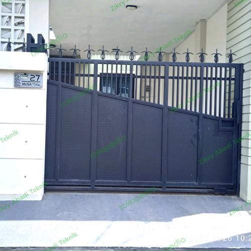 Jual Pagar Minimalis Modern Pagar Minimalis Plat Bordes Bodres ...