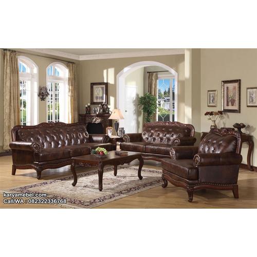 Jual Set Meja Kursi Tamu Sofa Mewah Kayu Jati - Kab. Jepara - Karya ...