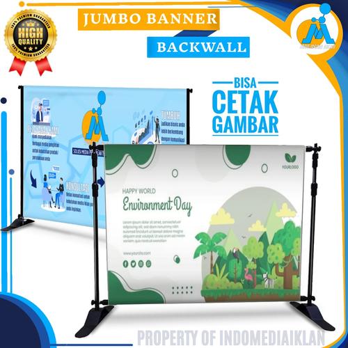 Jual Jumbo Banner Stand / Backdrop / Backwall Portable - Kota Tangerang ...