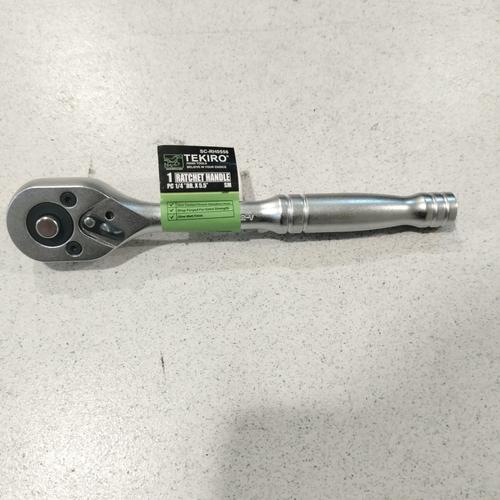 Jual Tekiro Gagang shock Ratchet 1/4 " x 5.5 inch / Handle Ratchet besi ...