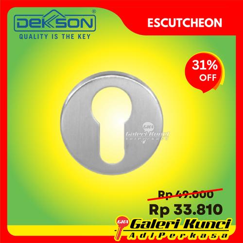 Jual Escutcheon Dekson Dekkson escn 855 sss tutup ring kunci bulat ...
