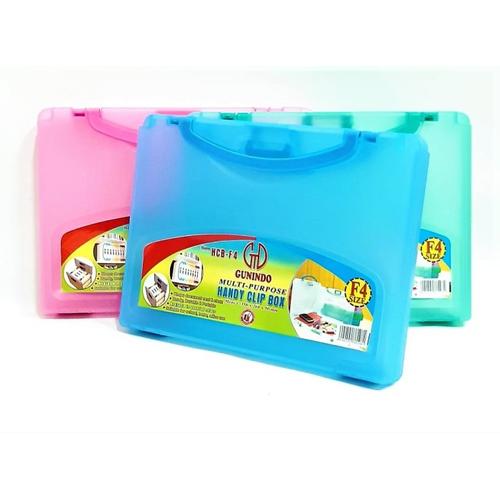 Jual MAP PLASTIK TENTENG FOLIO F4 KOTAK TEMPAT PENYIMPANAN BOX FILE HCB ...