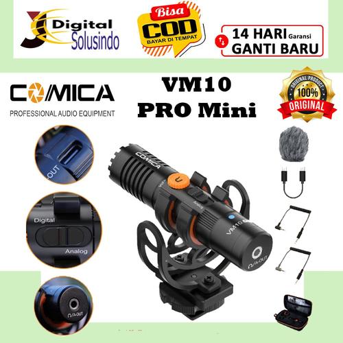 Jual COMICA VM10 PRO Mini Cardioid Digital/Analog Shotgun Mic ...