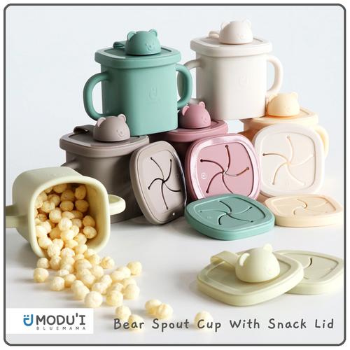 Jual Modui Bear Spout Cup With Snack Lid | Gelas Anak - Jakarta Selatan ...