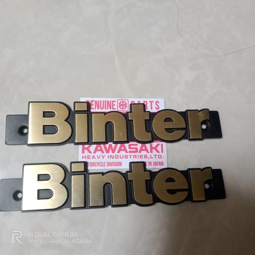 Jual emblem tangki kawasaki binter gto kh original - Kota Tegal ...