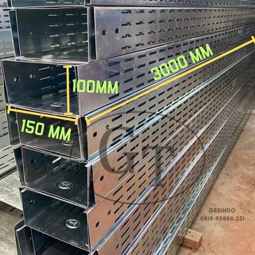 Jual Cable Tray C 150x100x3000mm SPHC 1.6mm Elektro Galvanis GT ...