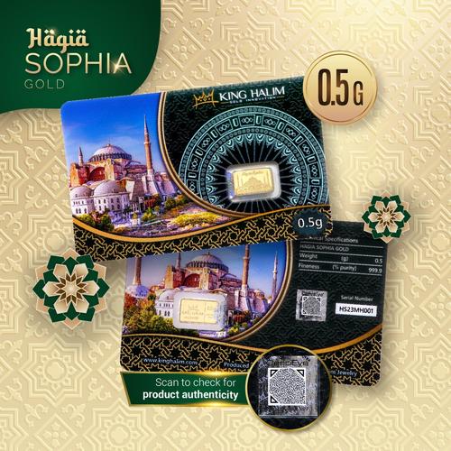 Jual MAS KING HALIM 0.5 Gram HAGIA SOPHIA IDUL FITRI - Jakarta Pusat - TOKO MAS DYNA | Tokopedia