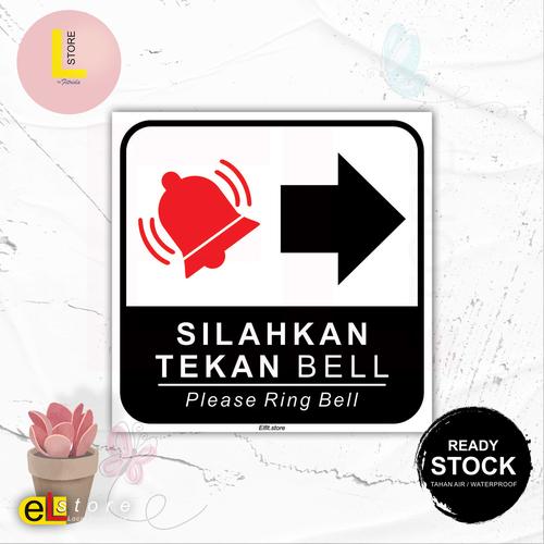 Jual Stiker Tekan Bell Model#4 - Arah Atas - Jakarta Barat - Ruang ...