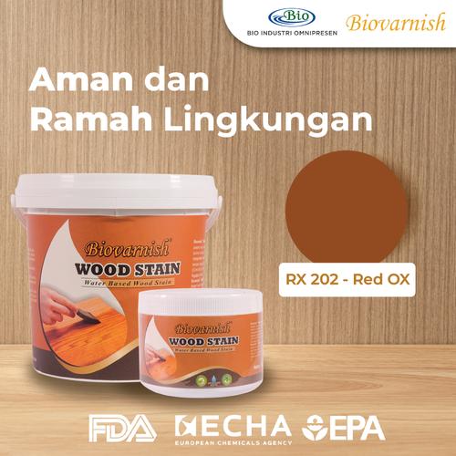 Jual Biovarnish Wood Stain CAT KAYU JATI MURAH WARNA RED OX - Light ...