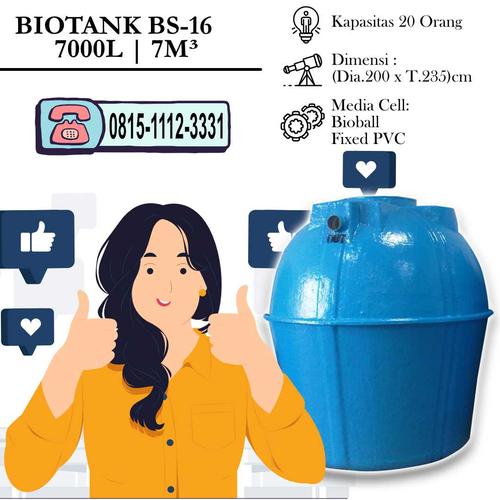 Jual BIOTANK Vertikal 7000 Liter 7M3 / BIO SEPTICTANK - Kab. Tangerang ...